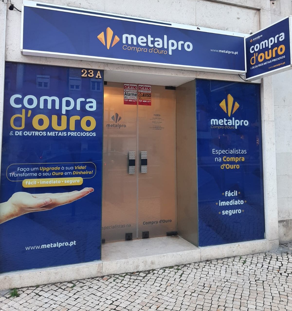 Primeira Loja Metalpro Lisboa - Metalpro - Compra d'Ouro